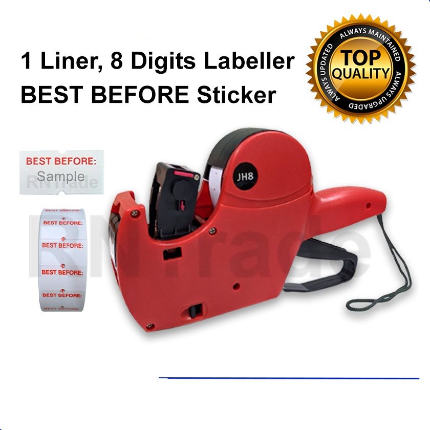 price tag gun ★JH8 Price Tag 8 Digit Gun Tagger Hand Labeller and Best ...
