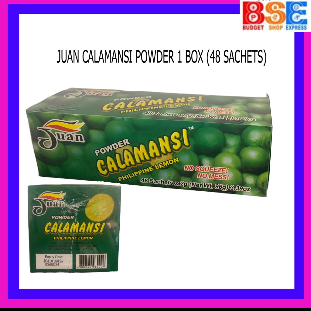 Juan Calamansi Powder 1box | Shopee Philippines