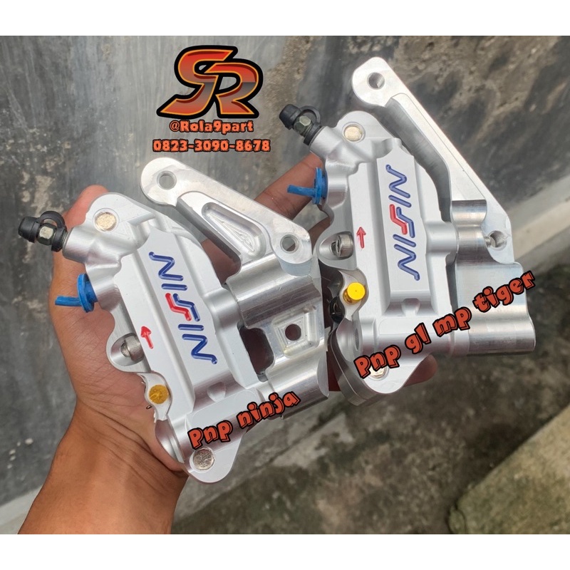 Nissin Monoblock Caliper 4-PISTON PNP NINJA CB GL MP TIGER | Shopee ...
