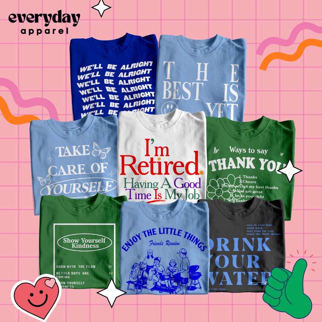 Affirmation 2 | Everyday Apparel T-Shirt | Shopee Philippines