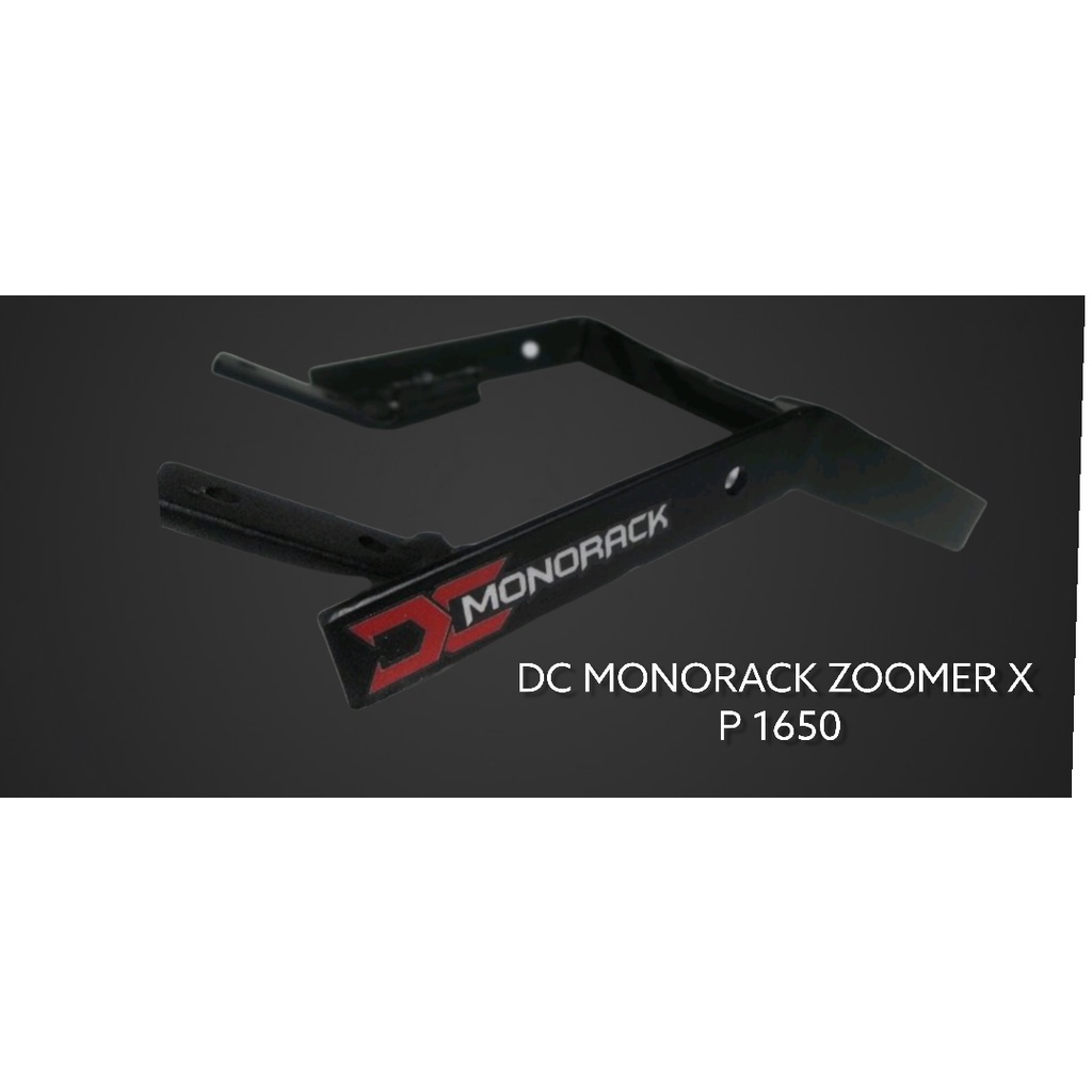 dc monorack honda zoomer x top box bracket steel powder coated moto ...