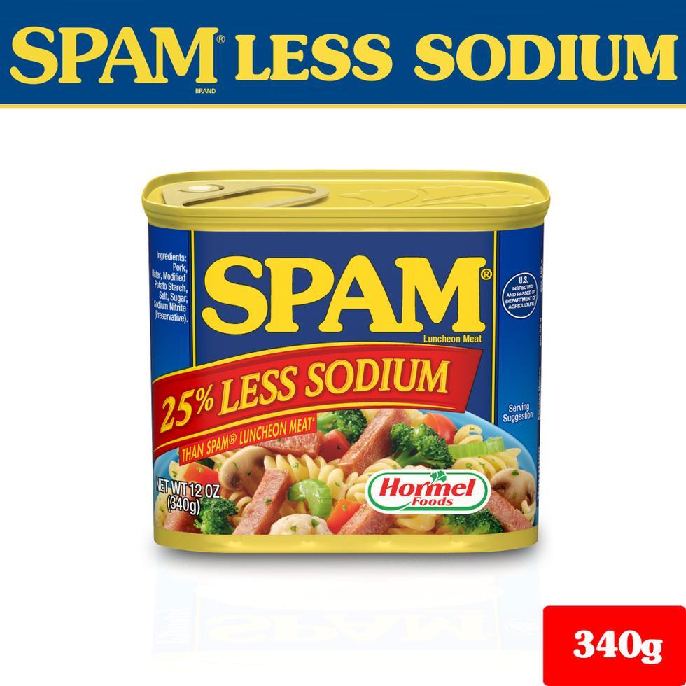 Spam Less Sodium 12oz | Shopee Philippines