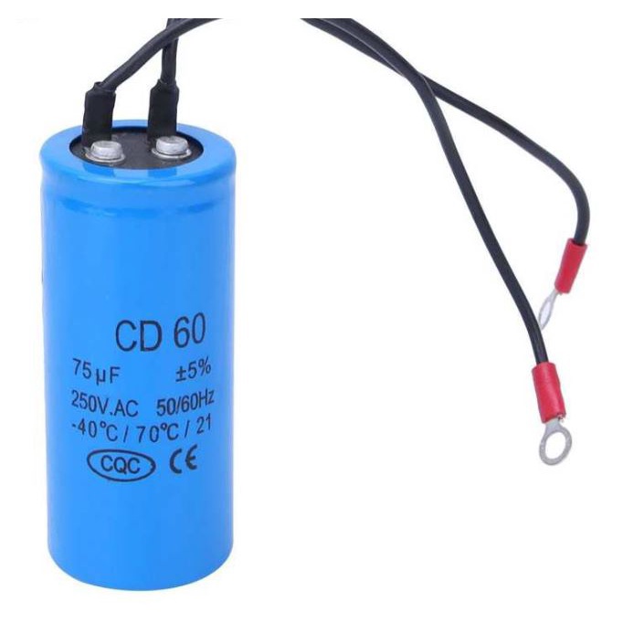 Capacitor for Clutch Motor 75UF ( 250v , 400v , 450v ) Uno Sewing ...