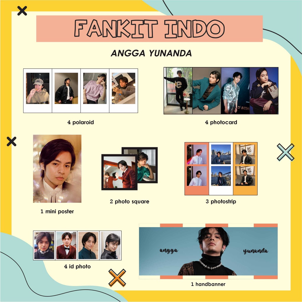 Indo Actor FANKIT (ANGGA YUNANDA, JEFRI NICHOL, REY BONG | Shopee ...