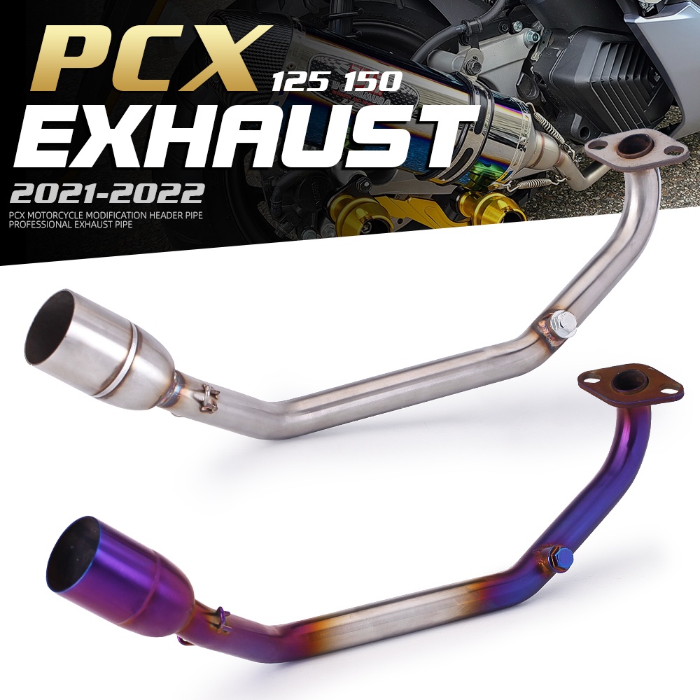for honda PCX exhaust pipe elbow pcx 150/125 2021-2022 | Shopee Philippines