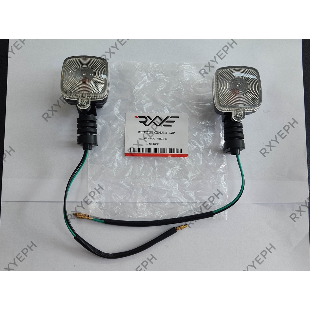 MINI CG WHITE MOTORCYCLE CORNERING LIGHT(2PCS) | Shopee Philippines