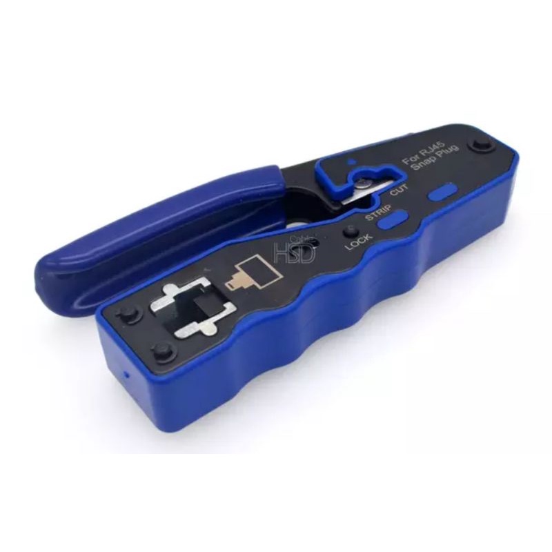RJ45 CRIMPER PASSTHROUGH with cutter | Shopee Philippines