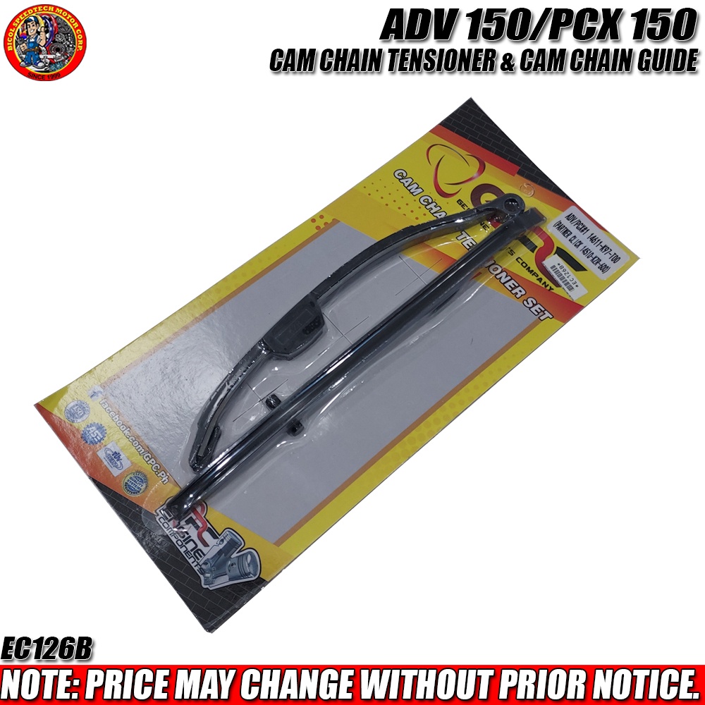 ADV 150/PCX 150 CAM CHAIN TENSIONER & CAM CHAIN GUIDE (EC126B) | Shopee ...