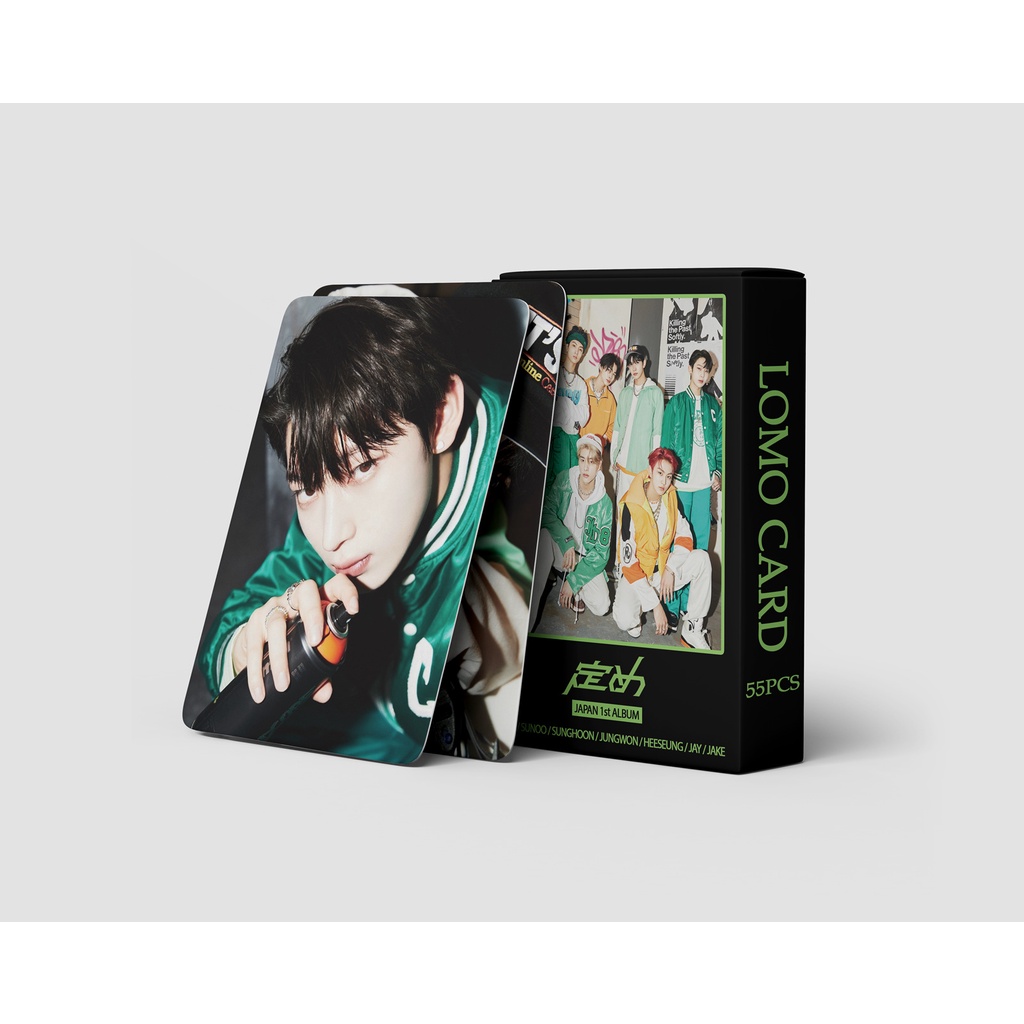 Enhypen Japen Album Manifesto Day 1 Photocard Lomo Card Postcard 55pcsbox Shopee Philippines