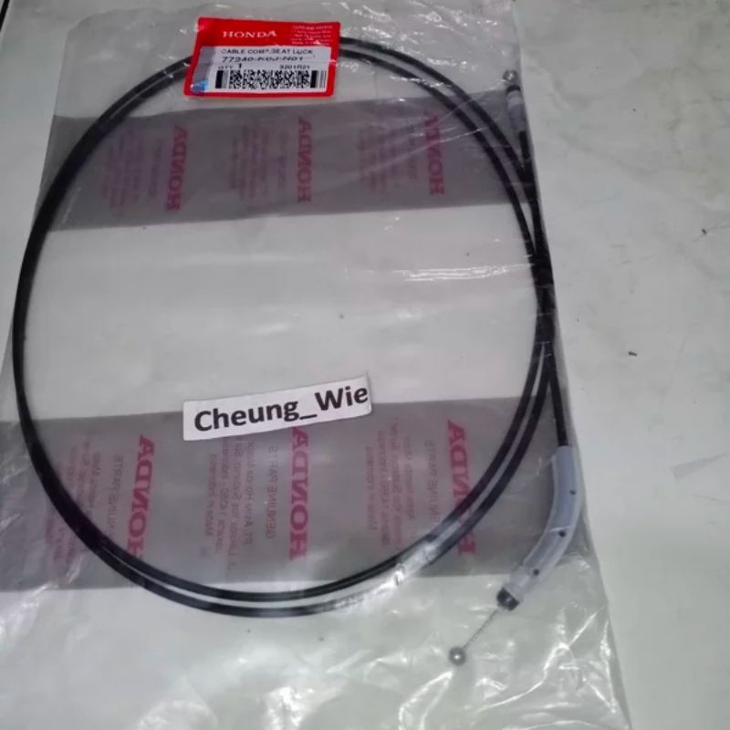 Honda All New Beat LED 2020-2022 rear seat lock cable ori AHM | Shopee ...