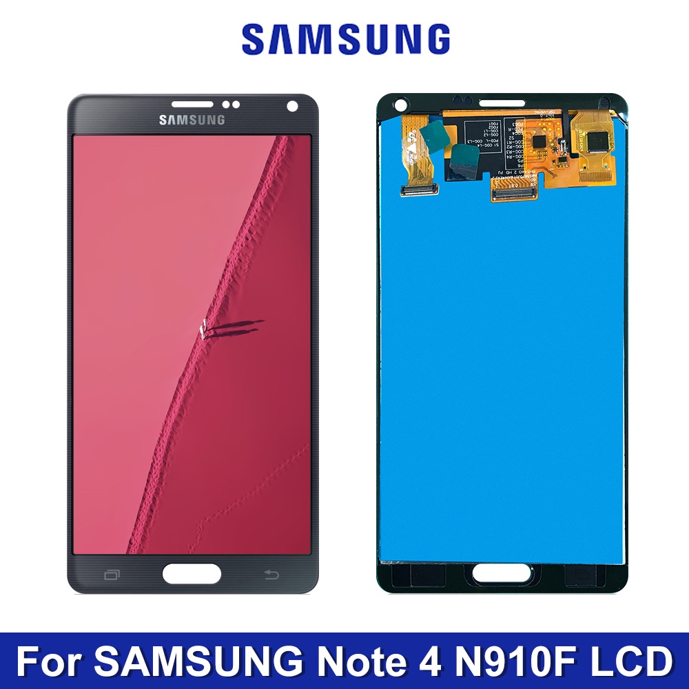 For Samsung Galaxy Note 4 N910 LCD Display Touch Screen Digitizer ...