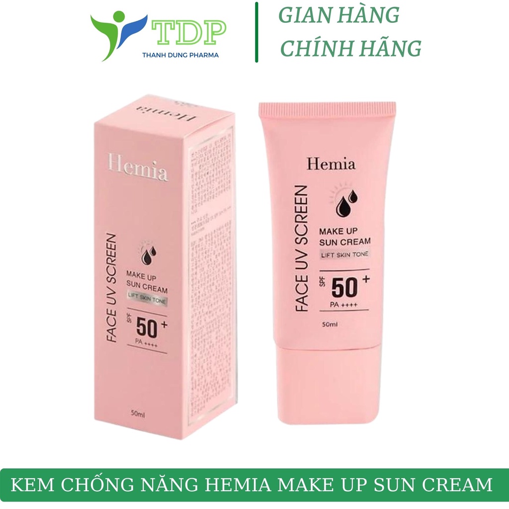 Hemia SPF 50+ Sunscreen Is Alkaline, Hemia MaKe Up Sun Cream Protects ...