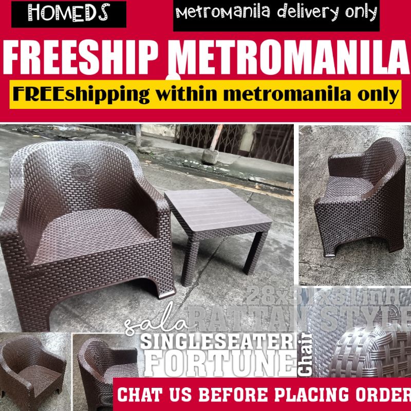 FORTUNE SINGLE SEATER SALA FREESHIP METROMANILA E | Shopee Philippines