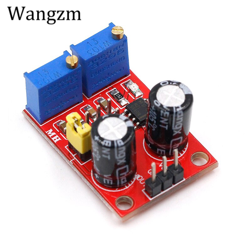 NE555 Pulse Frequency Duty Cycle Square Wave Rectangular Wave Signal ...