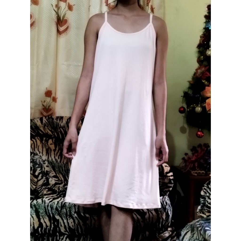 Soft Long Kamison Dress Camisole for Ladies | S-M / L-XL / 2XL-3XL ...