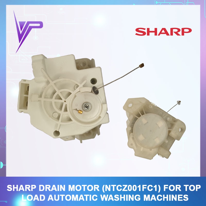 ♨???? Sharp Drain Motor Ntcz001fc1 For Top Load Automatic Washing ...