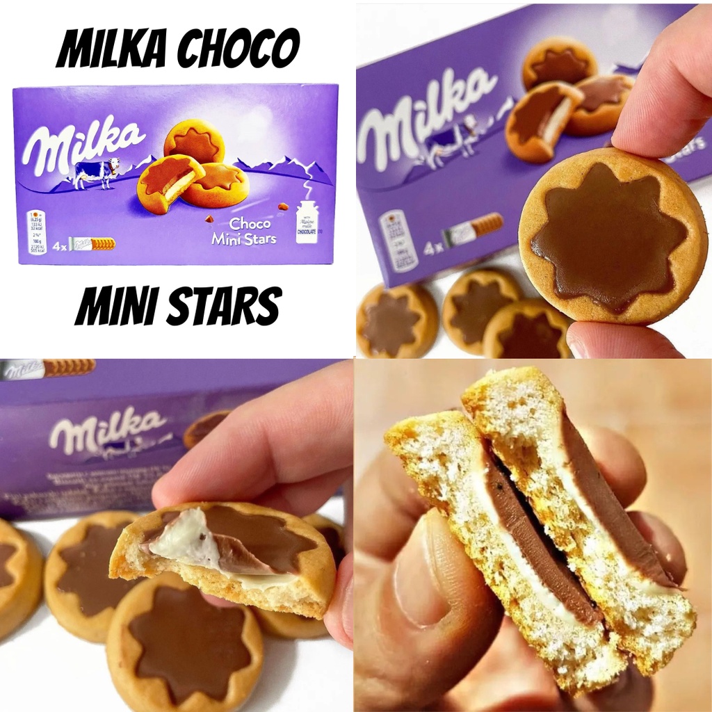 MILKA CHOCO MINI STARS 150g | Shopee Philippines