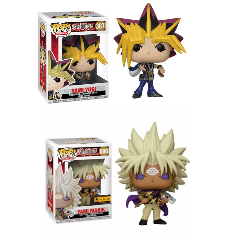 Funko Pop Animation: Yu-Gi-Oh! - Yami Yugi 387 Yami Marik 886 Action ...