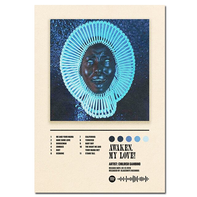 Music Album Covers Poster Rapper 2Pac,Travis Scott Hiphop Singer Album ...