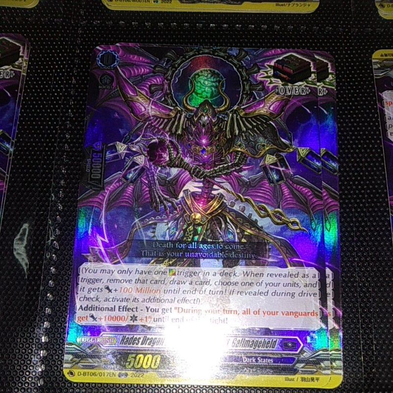 DBT06 RRR OT Hades dragon of deity resentment Gallmageheld Cardfight vanguard Overdress | Shopee ...
