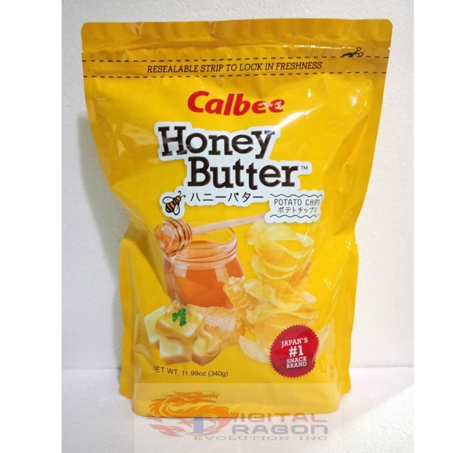 CALBEE HONEY BUTTER POTATO CHIPS 11.99OZ (340g) | Shopee Philippines