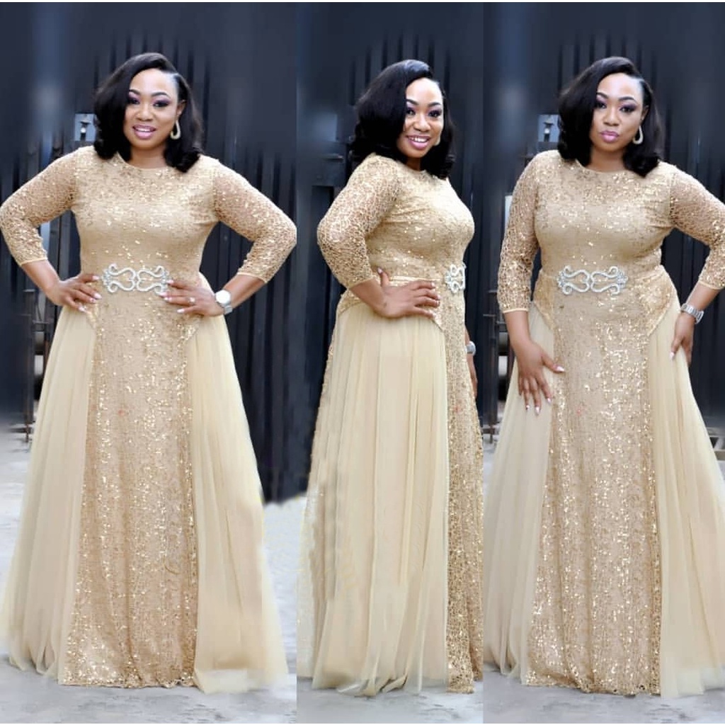 Fat Woman Evening Dress Big Size Women Long Party Gown Formal Dress ...