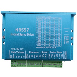 23 Stepper Motor Driver 2.2Nm Servo Motor 57HSE2.2N+for HBS57 Closed ...