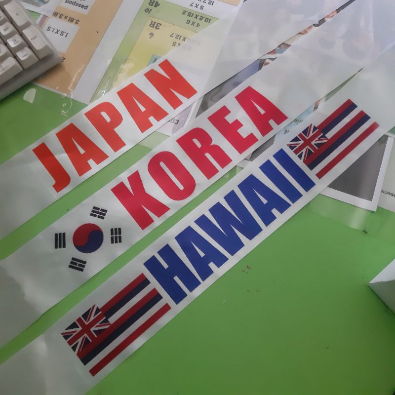 SASH for United Nation All Nations Available | Shopee Philippines