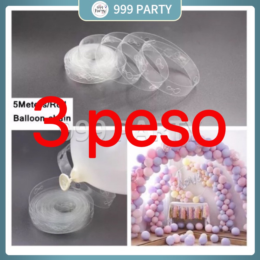 999party 5 meters happy birthday foil Balloons Chain party decorations ...