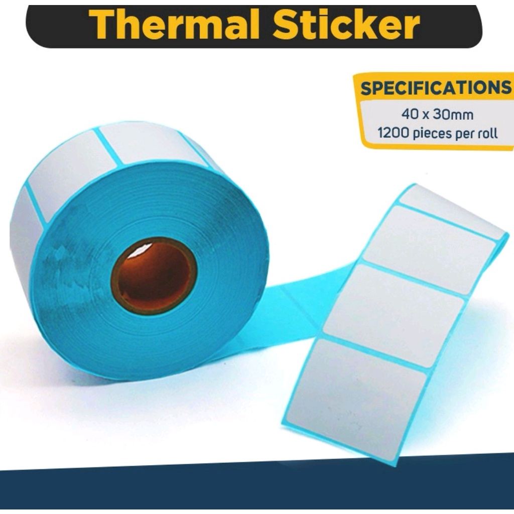 100*150mm Barcode / Thermal Sticker for Shopee Waybill Roll // Thermal ...