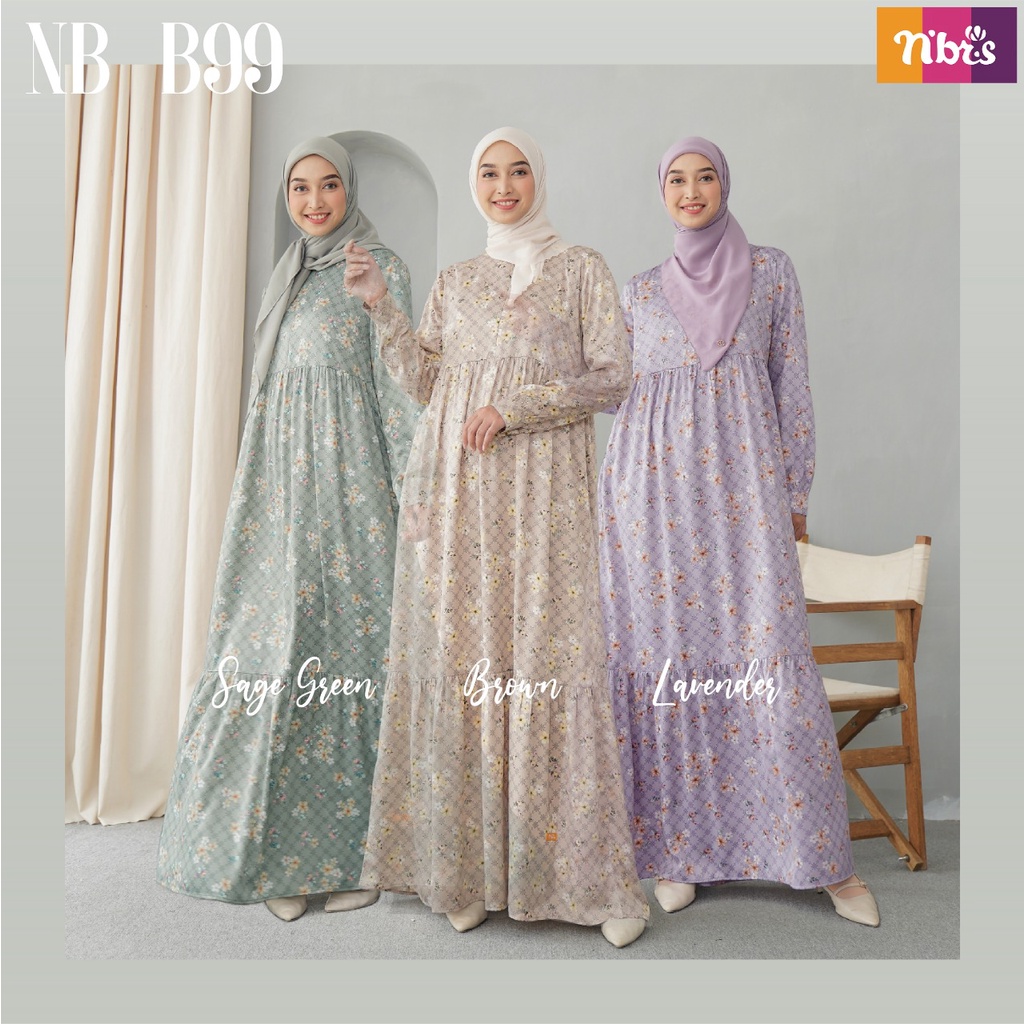 Nibras GAMIS CLOTHES NB B99 MAT COUPE | Shopee Philippines
