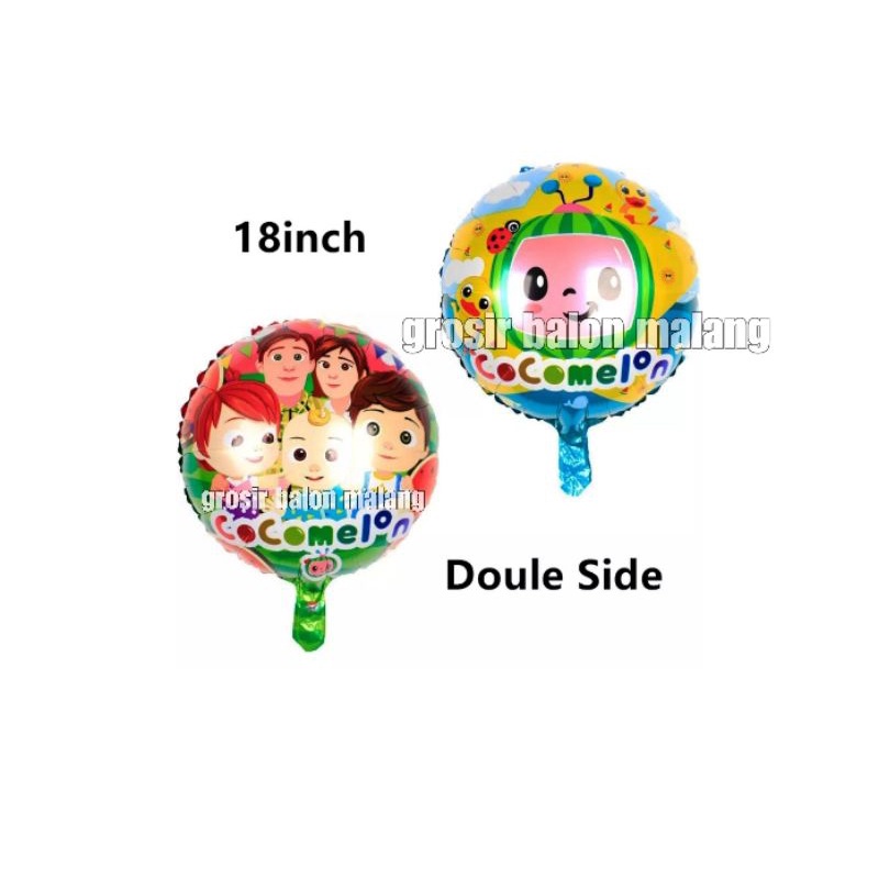 Cocomelon coco melon Cartoon Round foil Balloon | Shopee Philippines