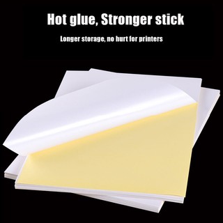 Printable Sticker Paper A4 size 20/50/100 Sheets for laser/Inkjet ...