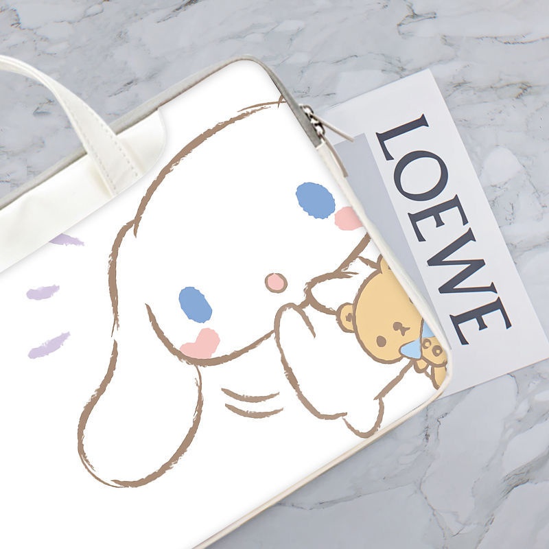 Cute Cinnamoroll Babycinnamoroll Big Ear Dog Laptop Bag 17-inch Large ...