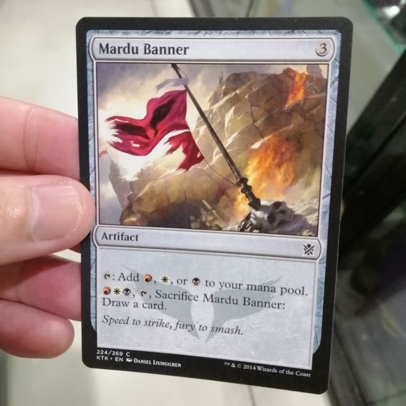 1 Mardu banner KTK khans of tarkir MTG card magic commander pauper ...