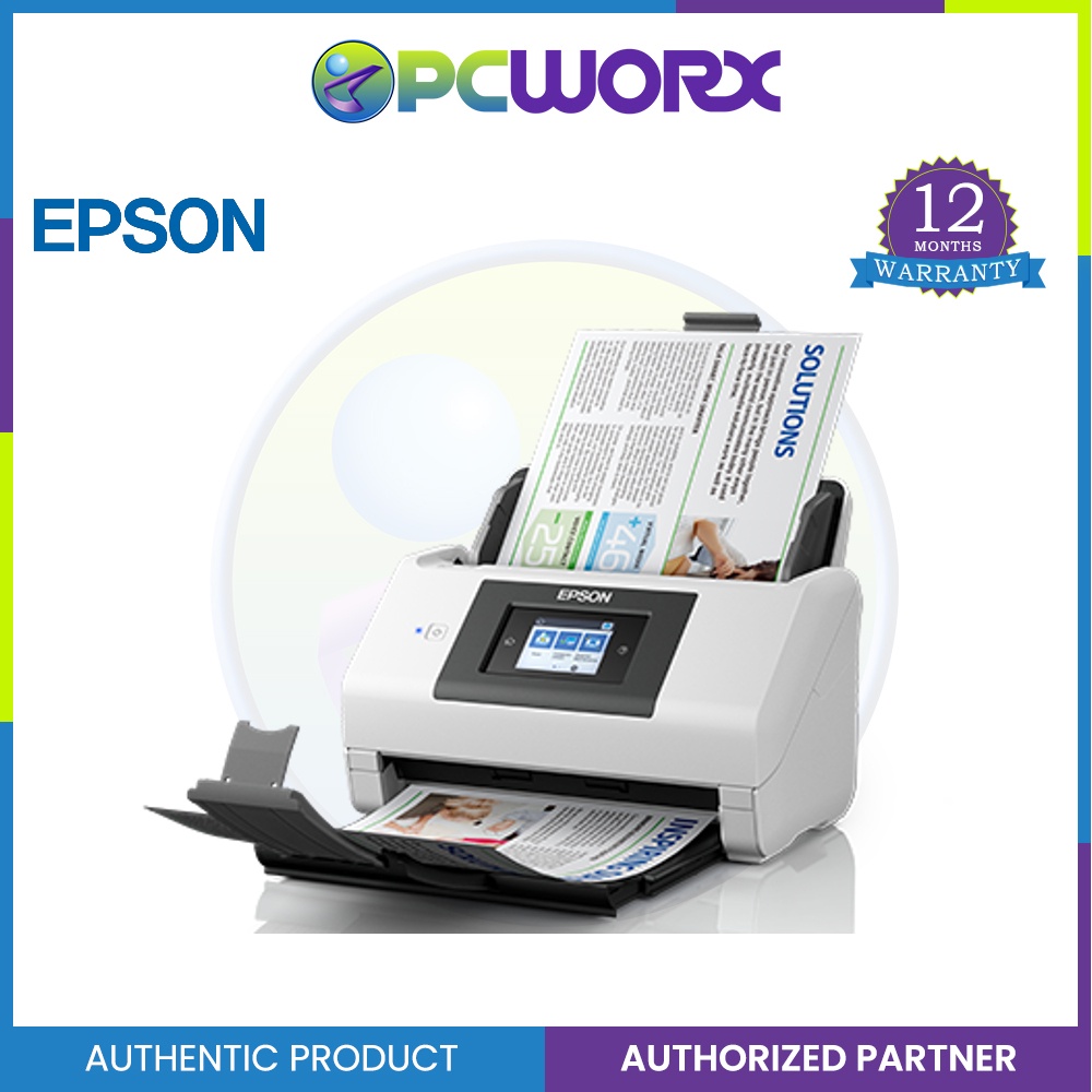 Epson WorkForce DS-780N A4 Duplex Sheet-fed Document Scanner | Shopee ...