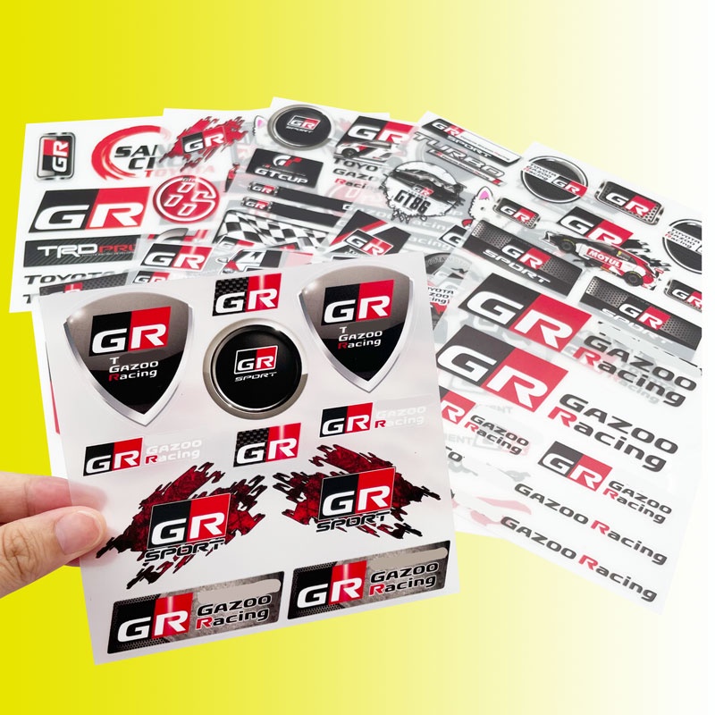 Car Exterior Front Rear Window Sticker Waterproof Windshield Decal For ...