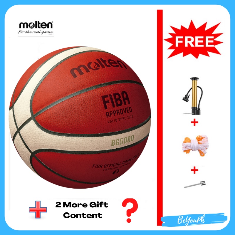 BG5000 FIBA APPROVED Molten 12-panel deep Composite Leather Basketball ...