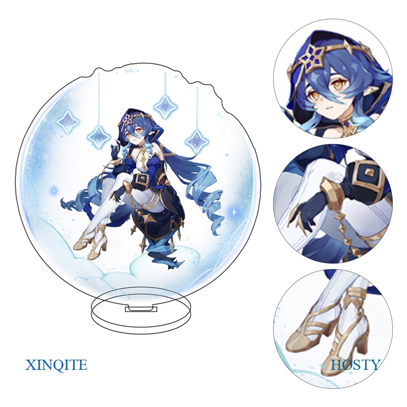 XINQITE Anime Genshin Impact Ye Lan Kelly Ayato Thomas Acrylic Stand ...