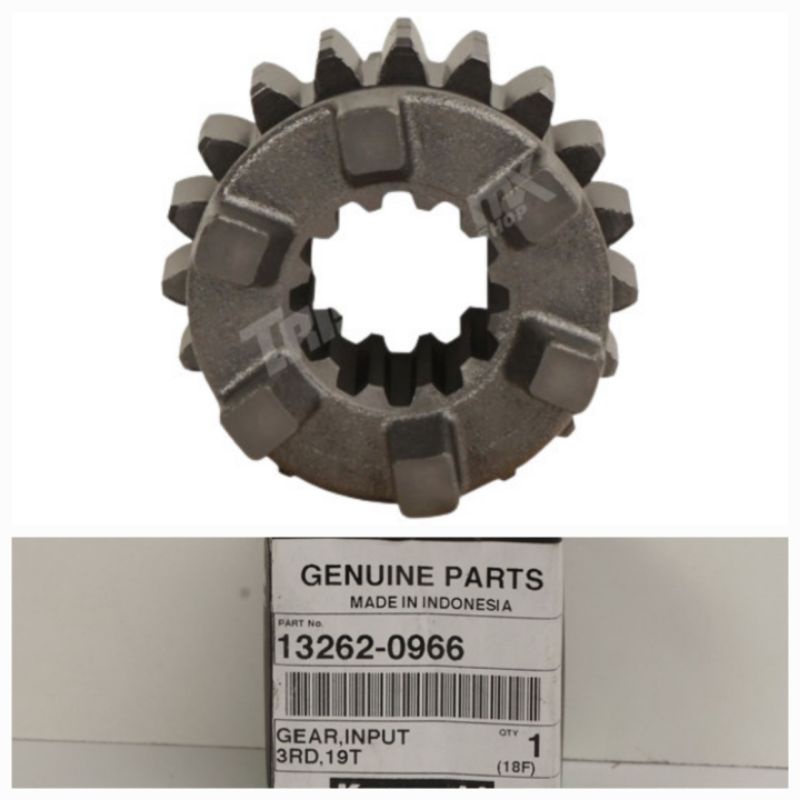 Gear Ratio Gear Output Input KLX 150 Dtracker Original Kawasaki ...