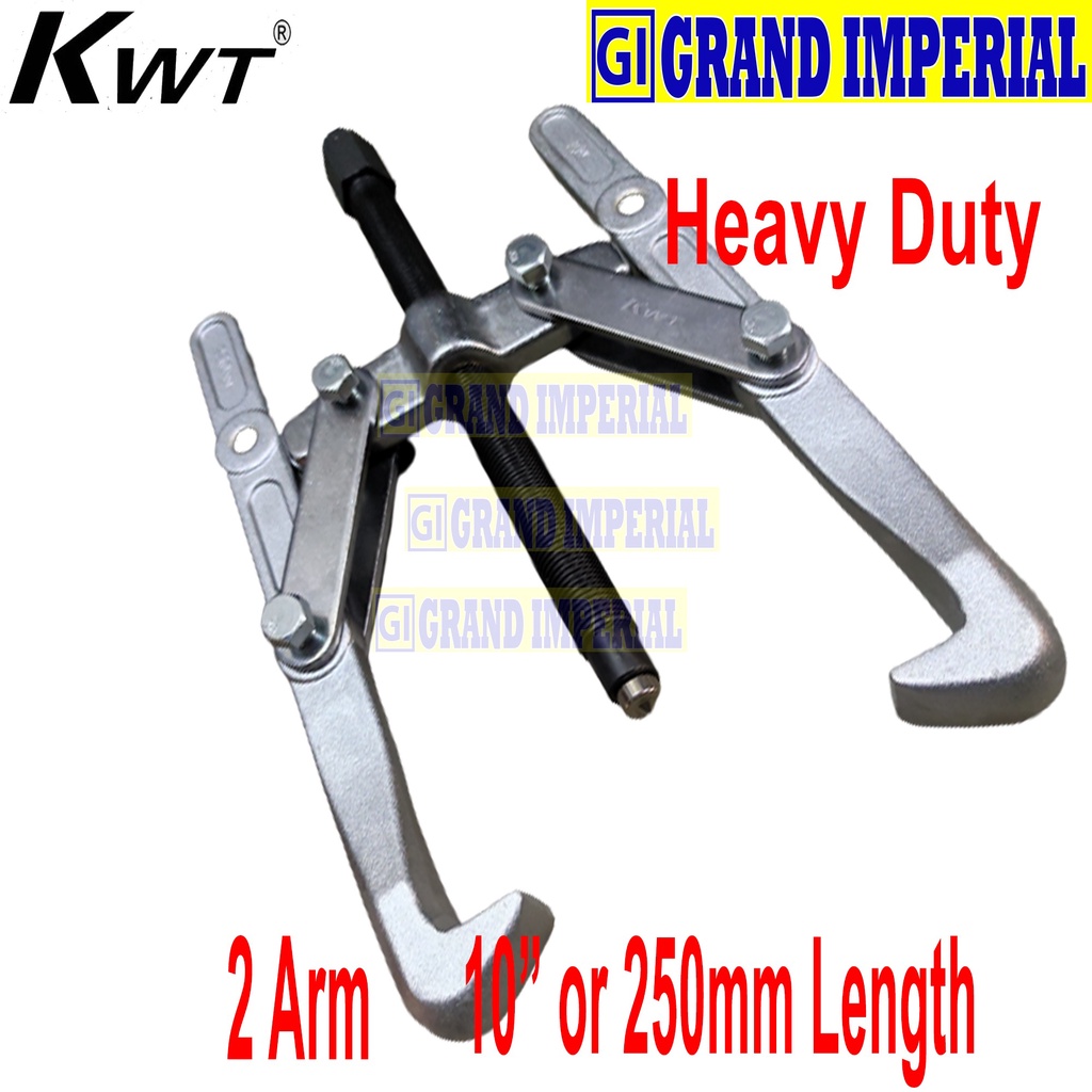 KWT Gear Puller 2 arm, 10" or 250mm Length 22/10 Heavy Duty Grand ...