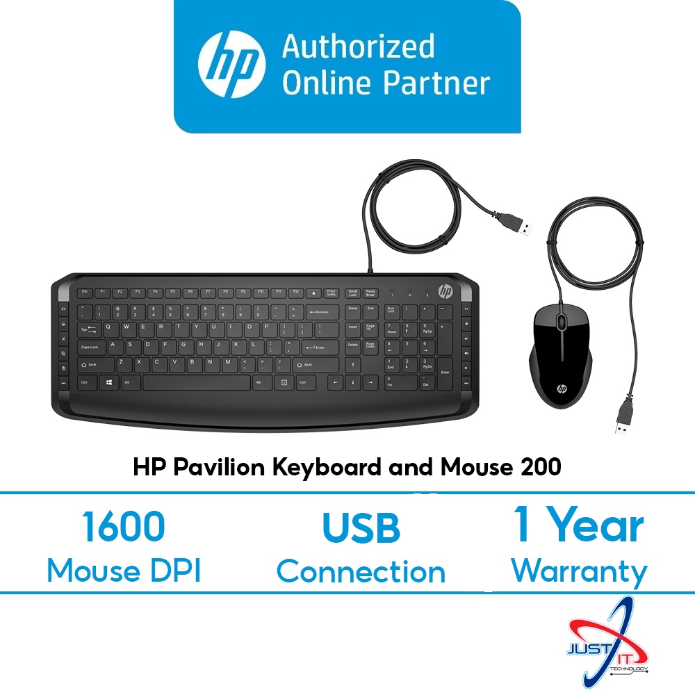 HP PAVILION 200 KEYBOARD AND MOUSE | Shopee Philippines