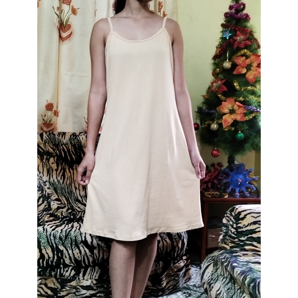 Soft Long Kamison Dress Camisole for Ladies | S-M / L-XL / 2XL-3XL ...
