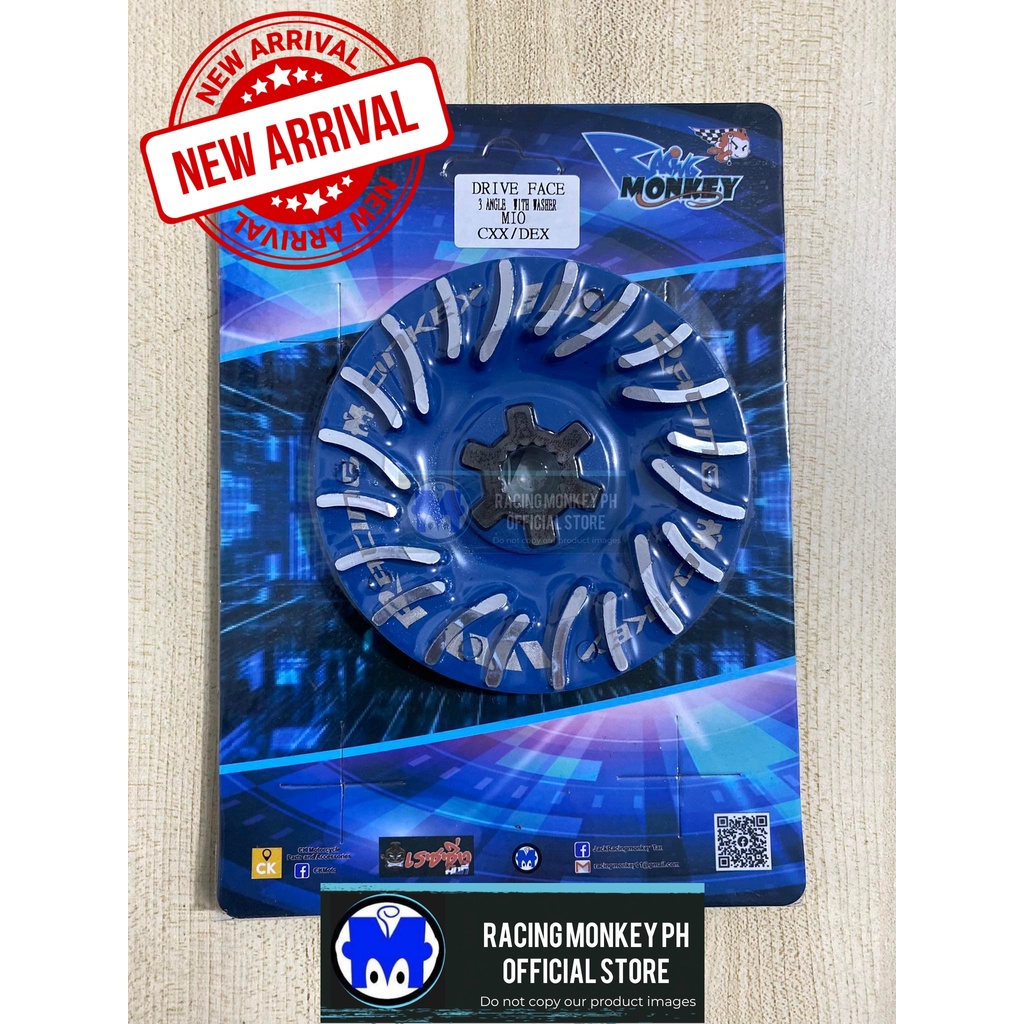 Racing Drive Face 3 Angle with Washer (Mio Sporty/Soulty/Soul Carb ...
