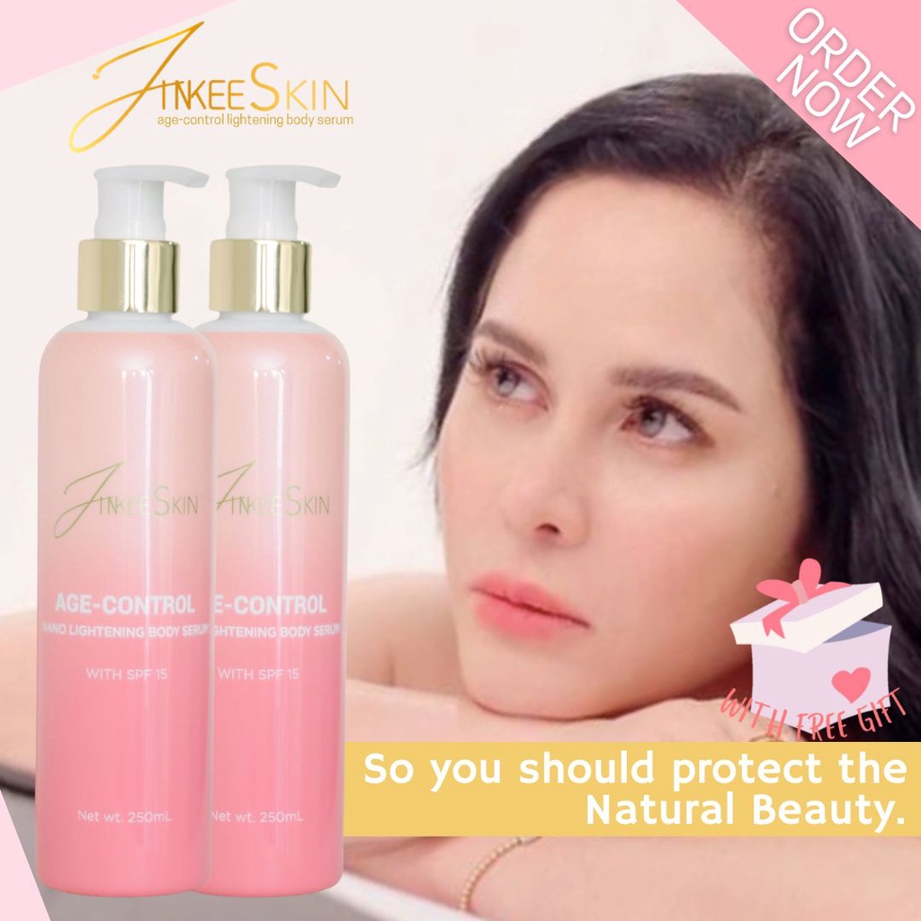 JINKEE SKIN Age-Control Nano Lightening Body Serum Lotion Younger You ...