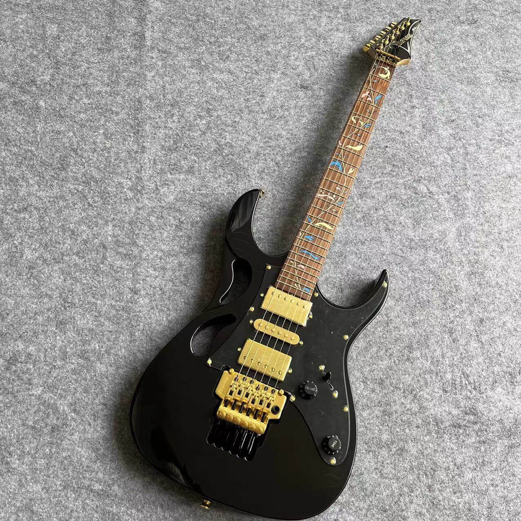New Arrival Ibanez PIA3761 Electric Guitar Gold HSH Pickups Gold ...