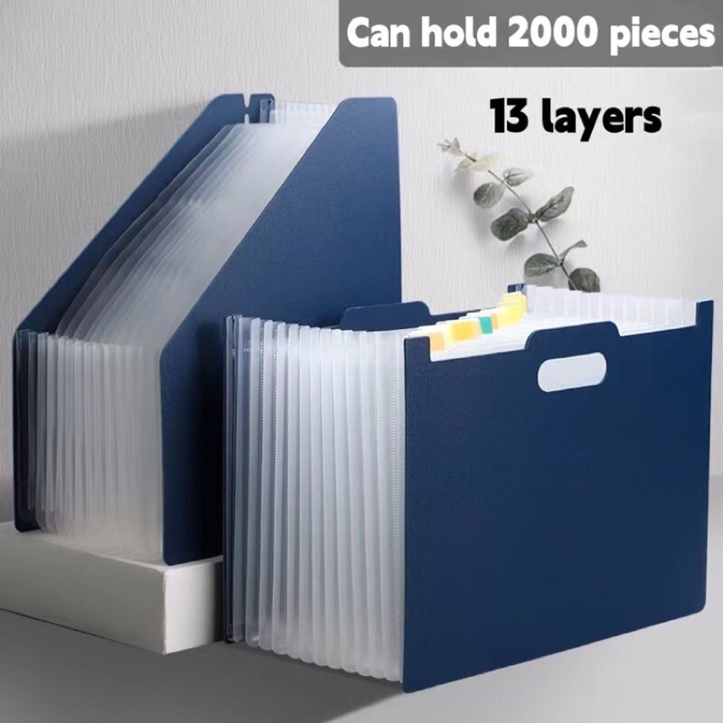 Expanding File Folder Desktop Expanding Organizer A4 Compartment ...