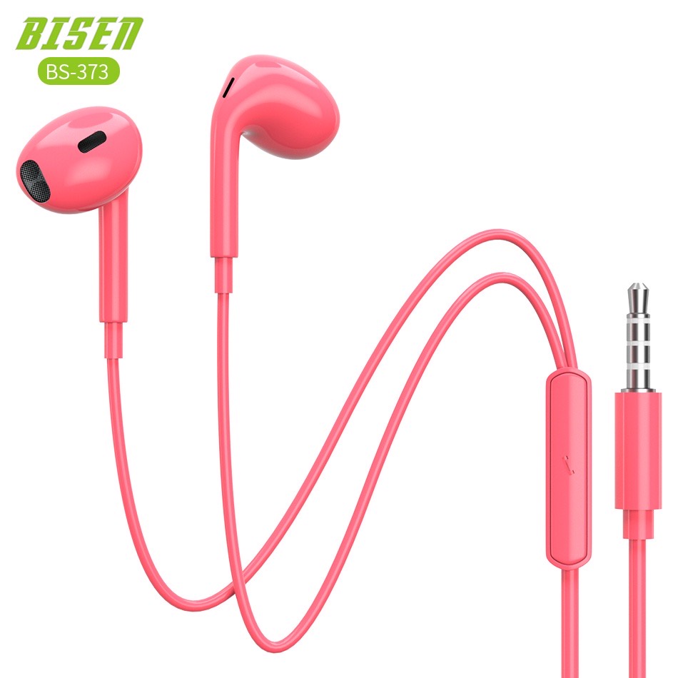 Bisen BS373 Universal Hi-Fi Earphone Mic with Storage Box Universal In ...