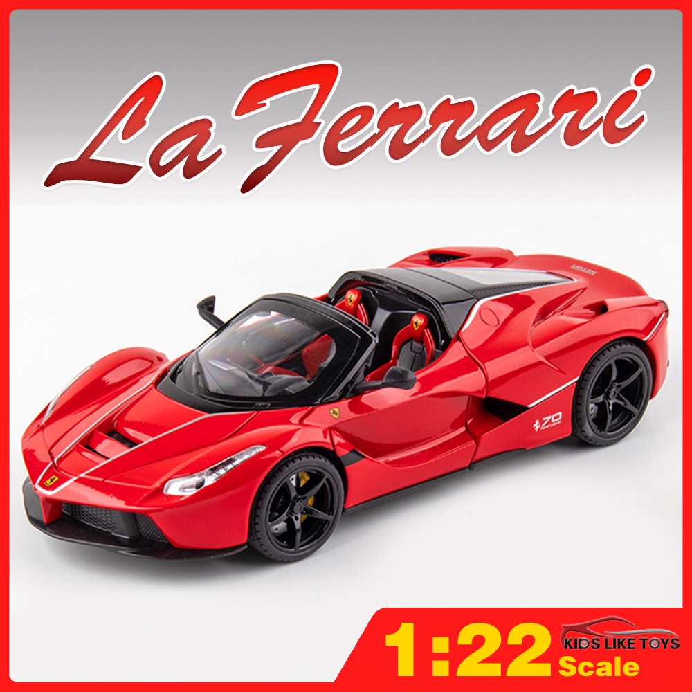 KLT Scale 1/22 LaFerrari Supercar Metal Diecast Alloy Toys Cars Models ...