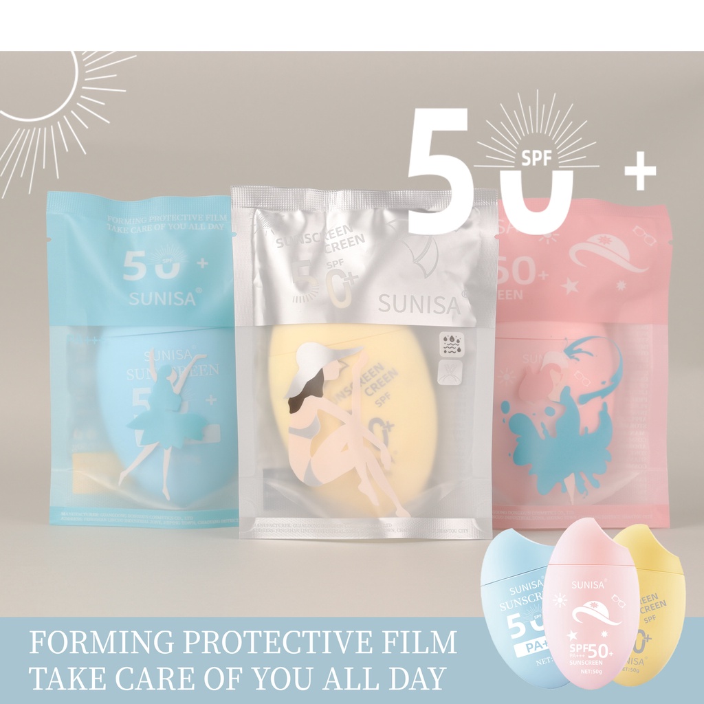 SUNISA Premium Brightening Sunscreen 50grams (Fragrance free) | Shopee ...